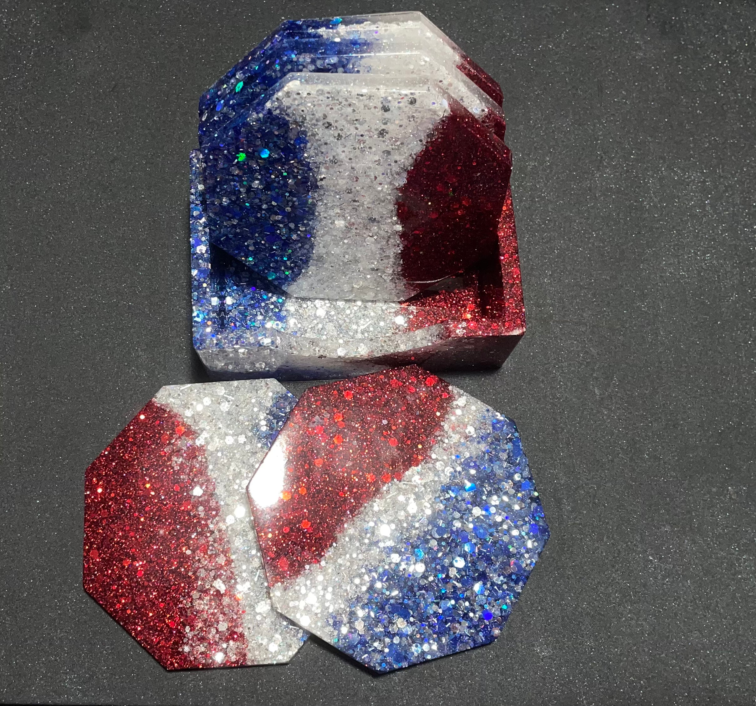 Patriotic Coaster Set – 850MamaCustoms